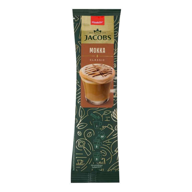 Напиток кофейный растворимый с какао Mokka Classic Jacobs м/у 21.9г ...