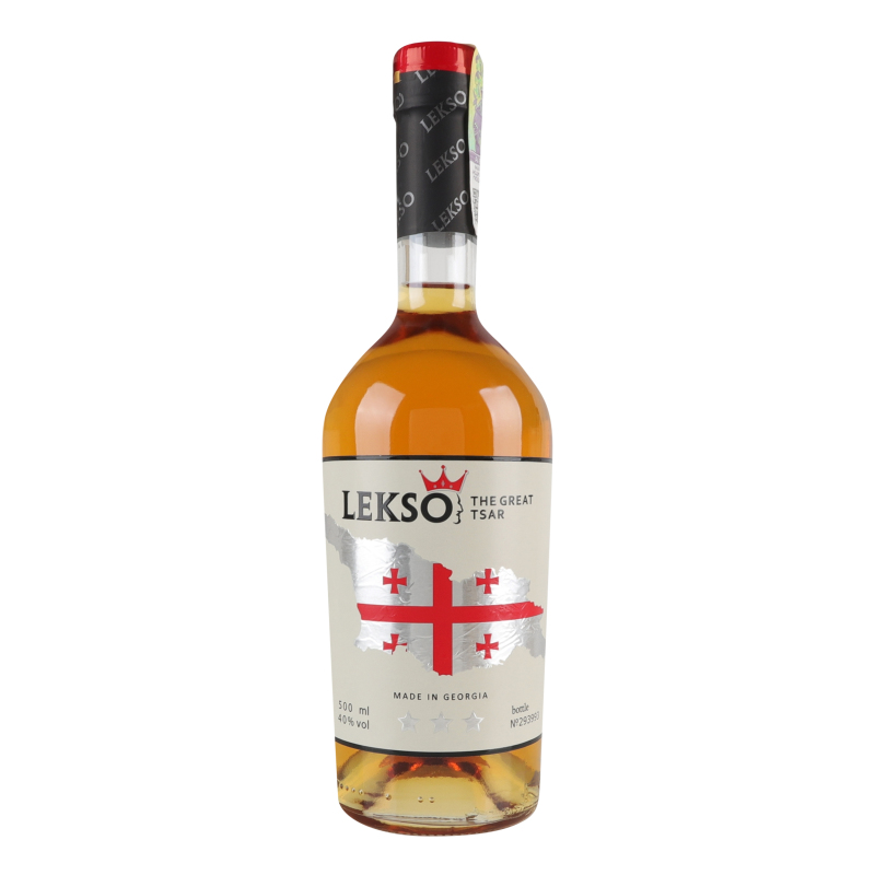 Бренди 500мл 40% грузинский 3 года Lekso бут Lekso(14860110960778 ...