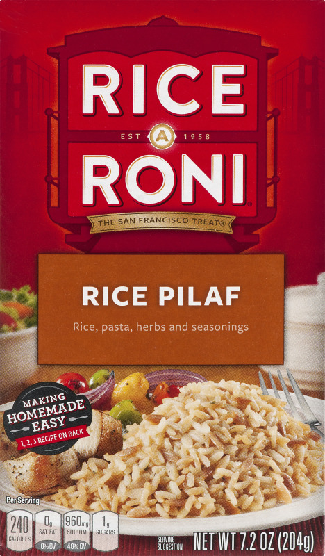 Rice A Roni Rice Pilaf Rice-A-Roni(15300430594): customers reviews ...