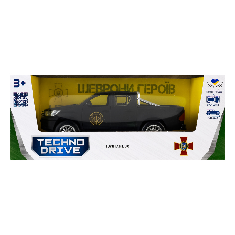 Автомодель для детей от 3лет №KM6118 Toyota Hilux - Спартан Шевроны ...