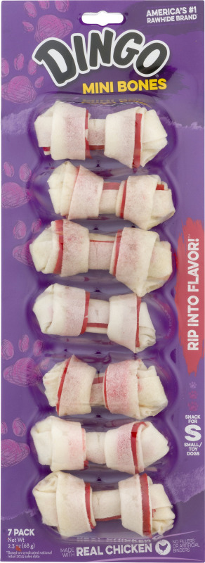 Dingo Mini Bones - 7 PK Dingo(615650300204): customers reviews @ listex ...