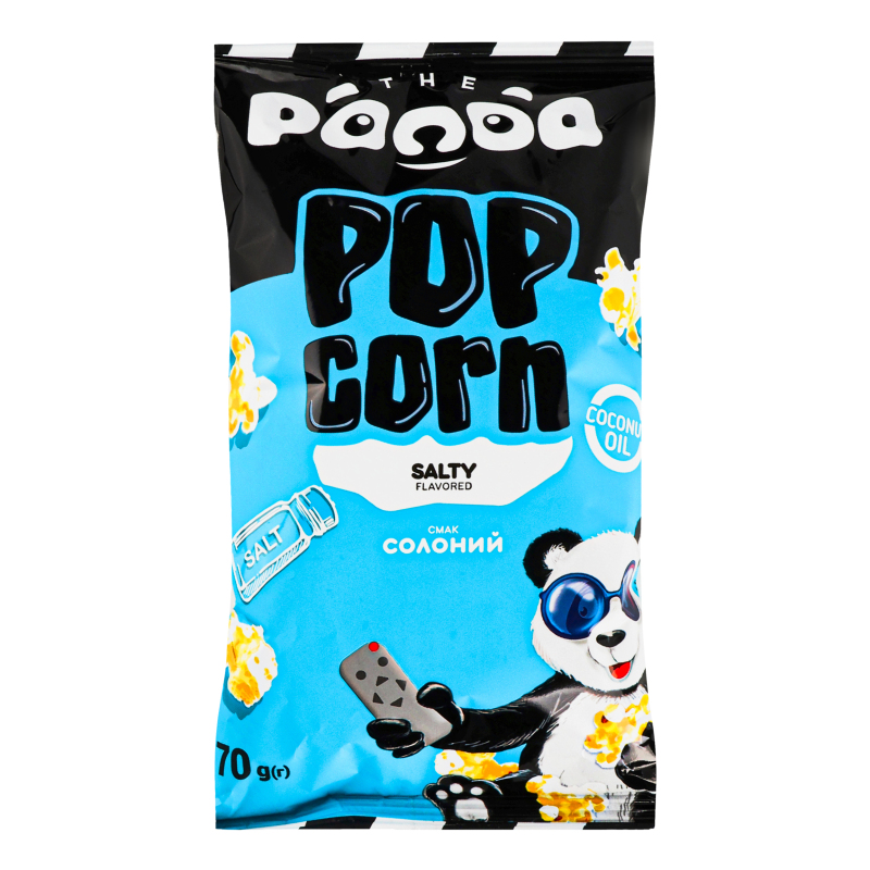 Попкорн Соленый The Panda м/у 70г The Panda(4820196730217): купить в ...