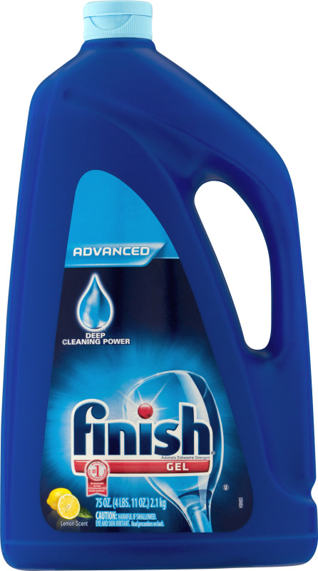 Finish Gel Automatic Dishwasher Detergent Lemon Finish(51700757084 ...