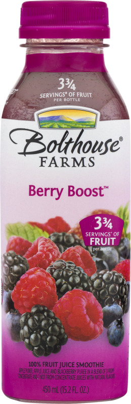 Bolthouse Farms Fruit Juice Smoothie Berry Boost Bolthouse Farms ...