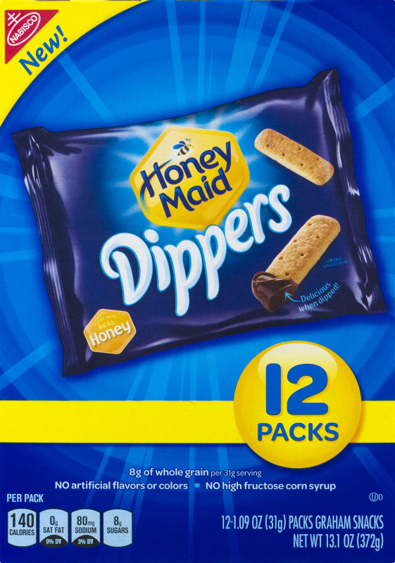 Nabisco Honey Maid Dippers Honey - 12 PK Honey Maid(44000044480 ...