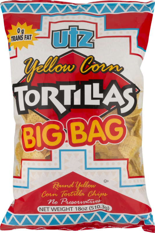 Utz Yellow Corn Tortilla Chips Big Bag Utz(41780003683): customers ...