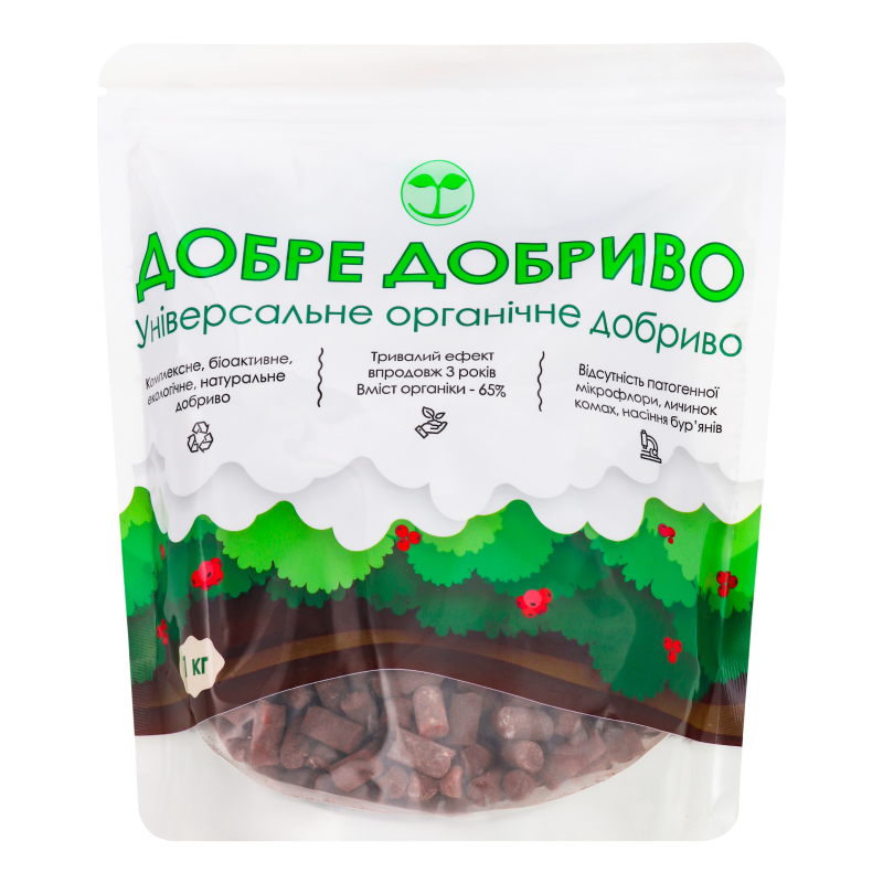 Удобрение органическое универсальное Добре Добриво 1кг(4820258540013 ...