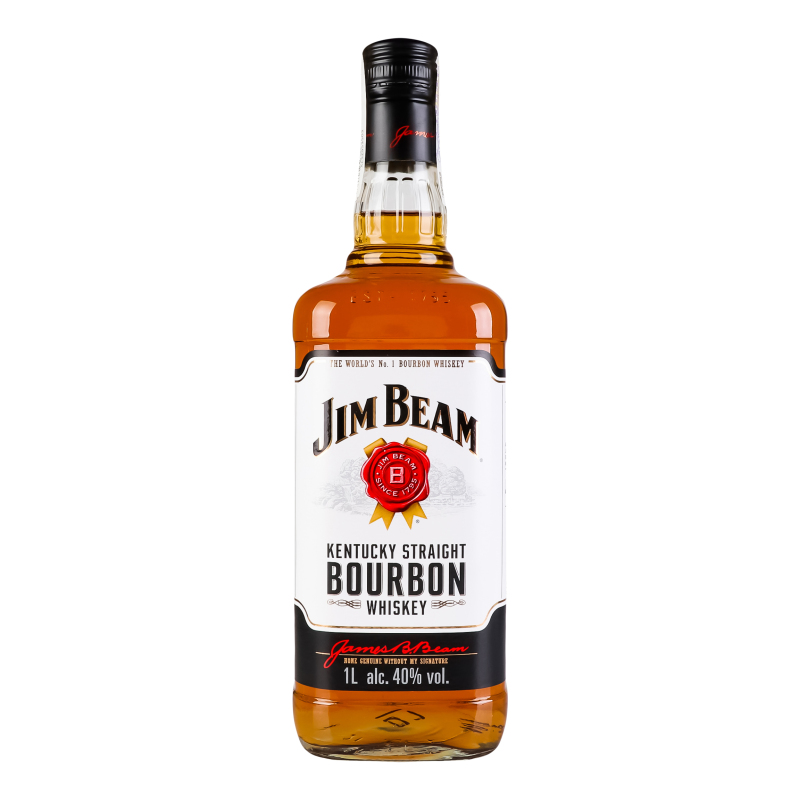Виски 1л 40% White Jim Beam бут Jim Beam(5010196092142): купить в ...