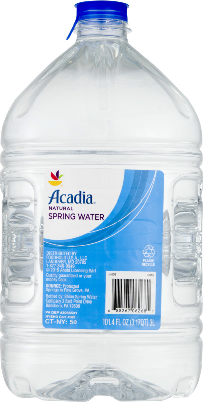 Acadia Natural Spring Water Acadia(688267062681): customers reviews ...