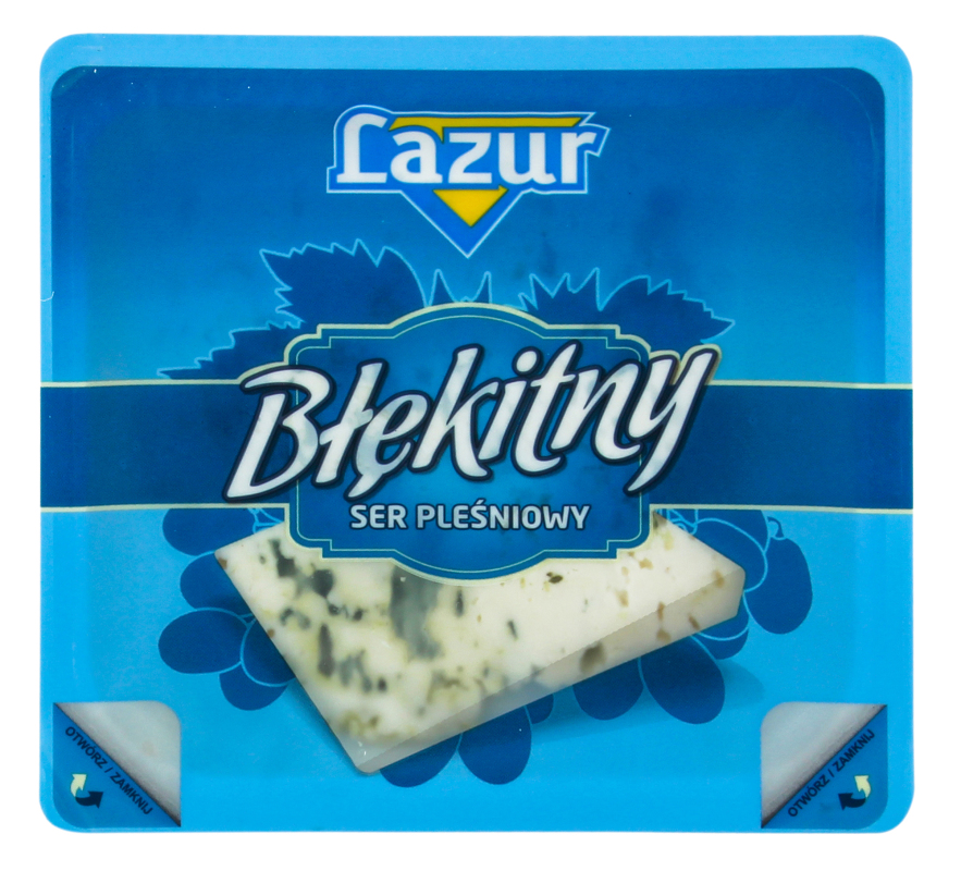 Сир 50% блакитний з пліснявою Lazur п/у 100г Lazur(5907070001065 ...