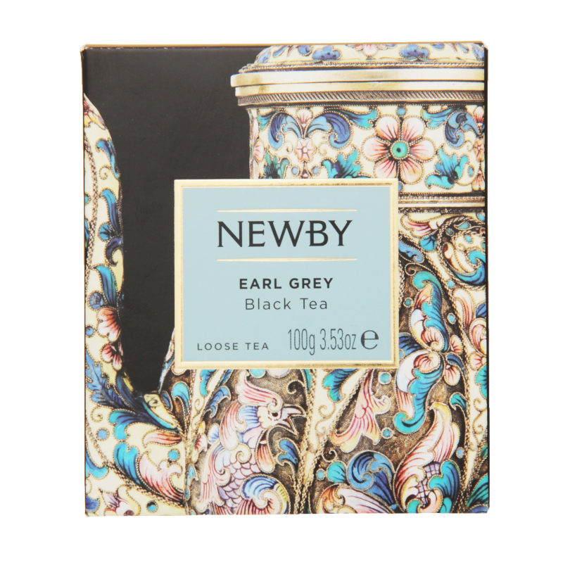 Чай черный листовой с бергамотом Earl Grey Newby к/у 100г Newby ...