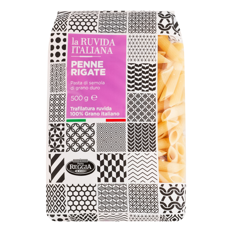 Изделия макаронные трубчастые перья Penne rigate La Ruvida м/у 500г La ...