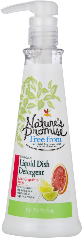Nature's Promise Liquid Dish Detergent Lime Grapefruit Scent Nature's ...