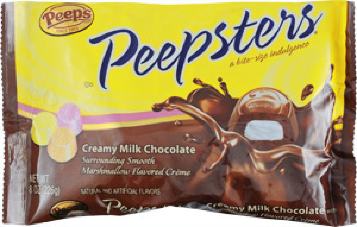 Peeps Peepsters Creamy Milk Chocolate with Marshmallow Flavored Creme ...