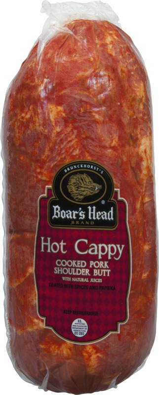 Boar's Head Hot Cappy Cooked Pork Shoulder Butt Boar's Head ...