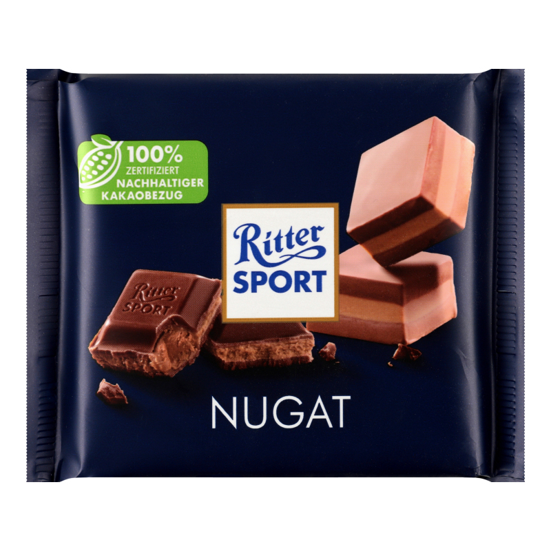 Шоколад молочный с начинкой пралине Ritter Sport м/у 100г Ritter Sport ...