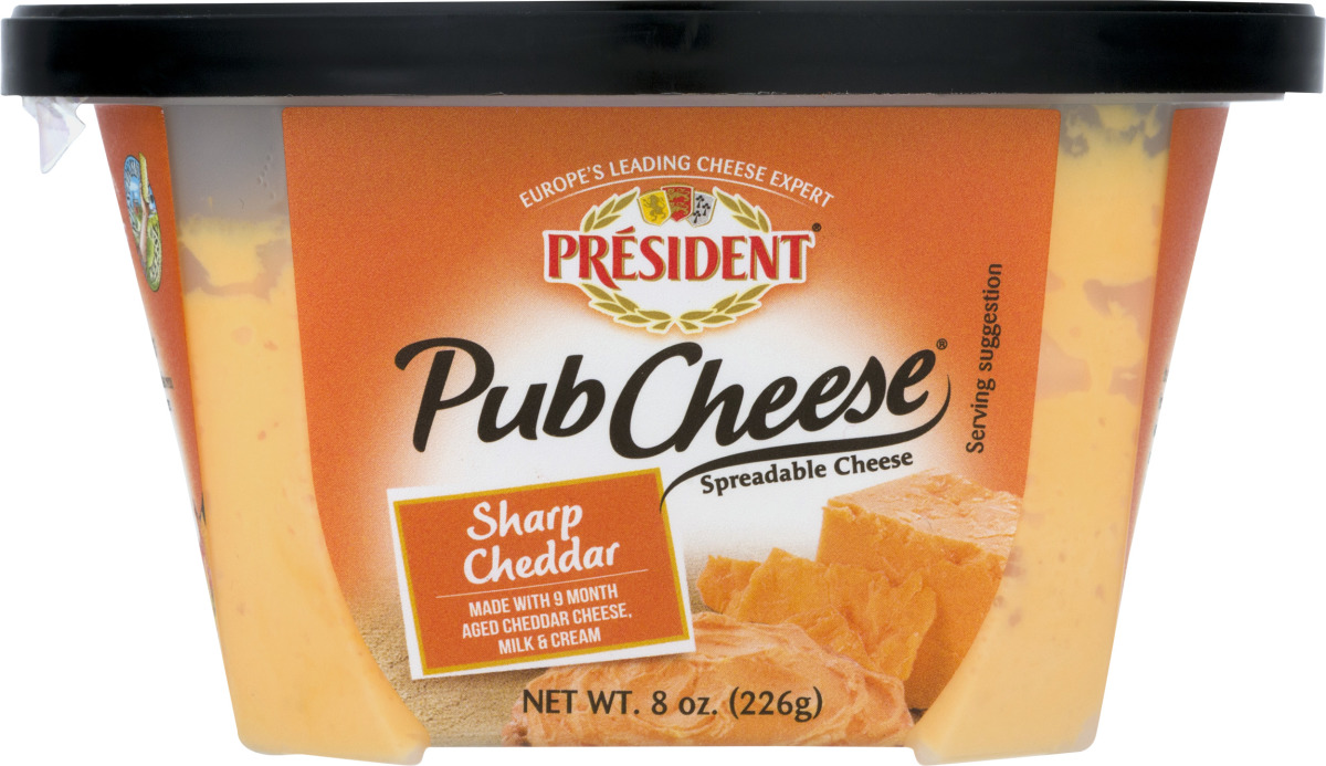 President Pub Cheese Sharp Cheddar President(70153290450): customers ...