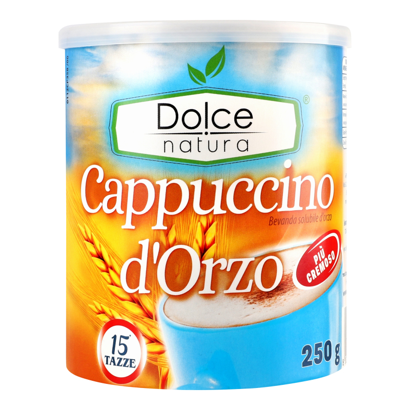 Напиток ячменный растворимый Cappuccino d`Orzo Dolce Natura к/у 250г ...