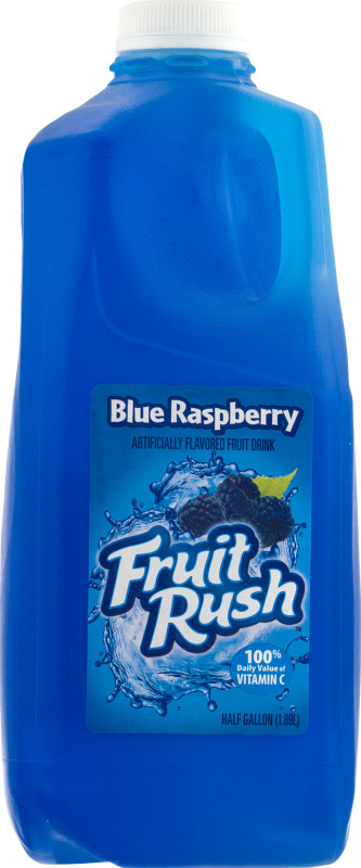 Fruit Rush Blue Raspberry Fruit Rush(41900073855): customers reviews ...