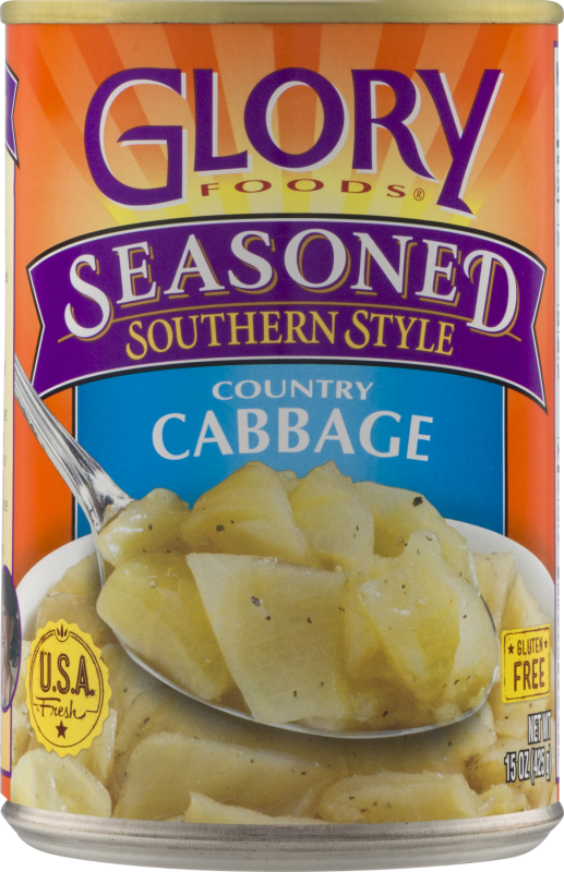Glory Foods Seasoned Southern Style Country Cabbage Glory Foods ...