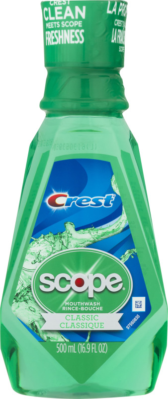 Crest Scope Mouthwash Classic Scope(37000956617): customers reviews ...