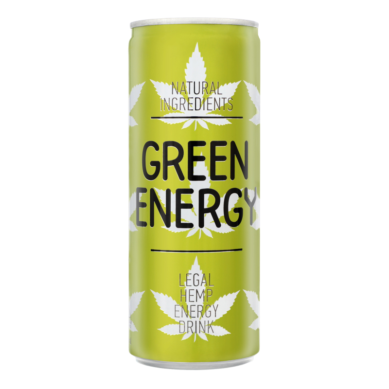 Напиток безалкогольный энергетический сильногазированный Green Energy ж