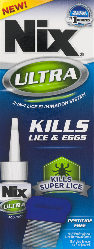 Nix Ultra 2-In-1 Lice Elimination System - 2 CT Nix(363736109387 ...