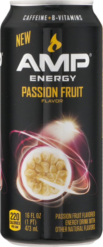 AMP Energy Passion Fruit Energy Drink AMP Energy(12000142161 ...