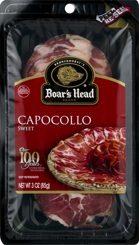 Boar's Head Capocollo Sweet Boar's Head(42421500226): customers reviews ...