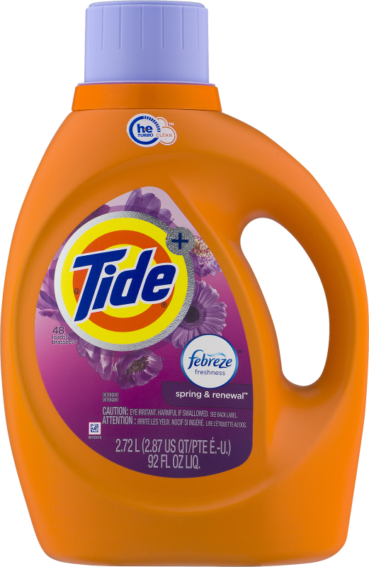Tide + Spring & Renewal Detergent Febreze Freshness Tide(37000875611 ...