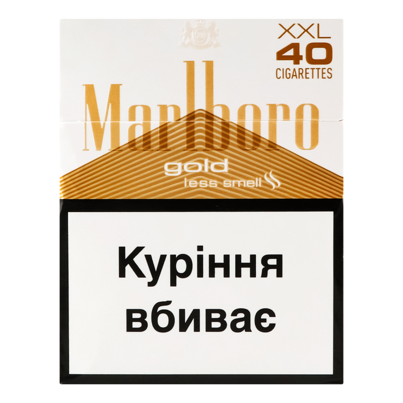 Сигареты Marlboro Gold XXL 40шт Marlboro(4823003215082): купить в ...