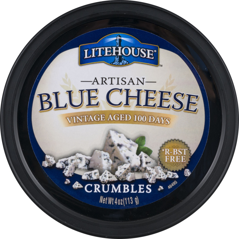 Litehouse Artisan Blue Cheese Crumbles Litehouse(815441010064 ...