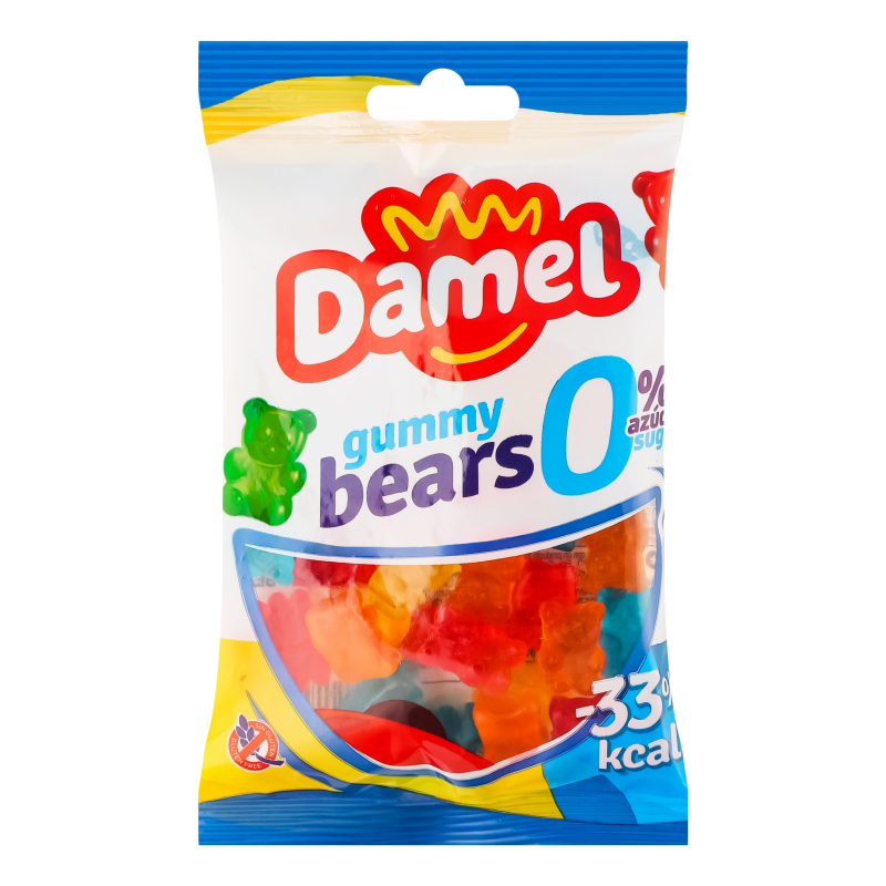 Конфеты желейные без сахара Gummy bears Damel м/у 90г Damel ...