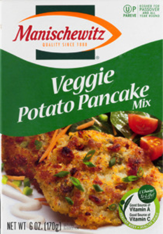Manischewitz Potato Pancake Mix Veggie Manischewitz(72700000666 ...