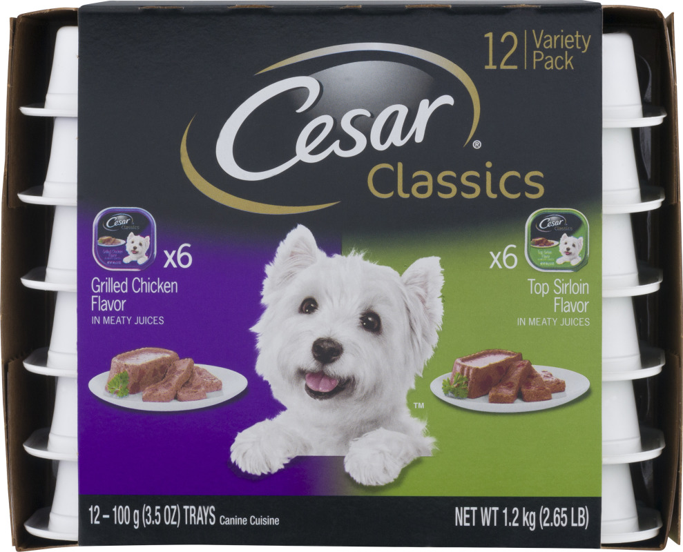 Cesar Classics Canine Cuisines Variety Pack - 24 CT Cesar(23100702964 ...