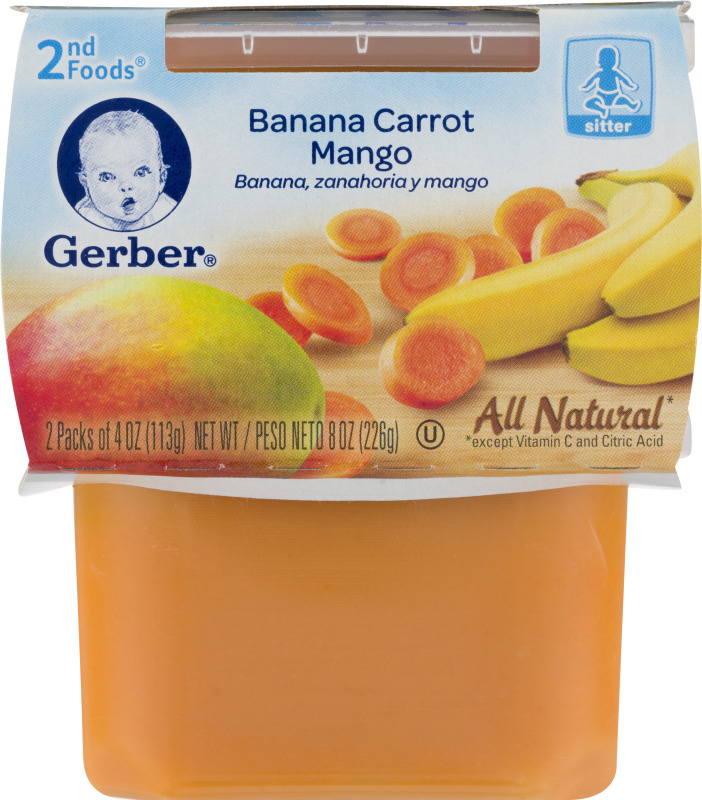 Gerber Banana Carrot Mango 2nd Foods Gerber(15000076818): customers ...