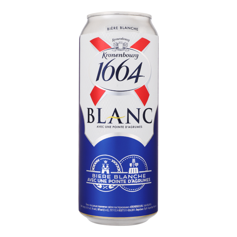 Пиво специальное 0.5л 4.8% светлое пастеризованное пшеничное Blanc ...