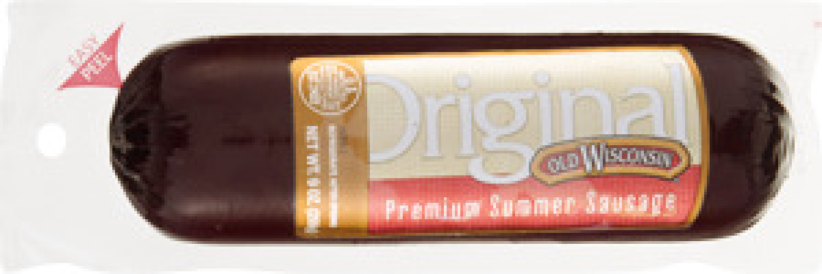 Old Wisconsin Summer Sausage Original Premium Old Wisconsin(73170000354 ...