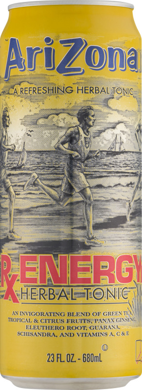 AriZona RX Energy Herbal Tonic AriZona(613008718459): customers reviews ...