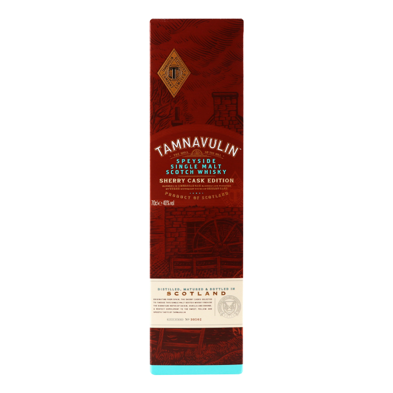 Виски 0.7л 40% Sherry Cask Tamnavulin к/у Tamnavulin(5013967015401 ...