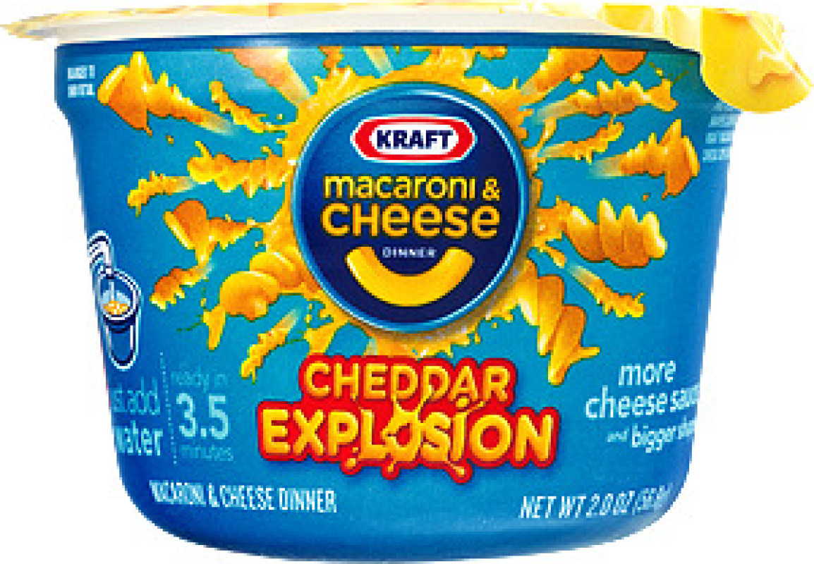 Kraft Cheddar Explosion Macaroni & Cheese Dinner Kraft(21000028214 ...