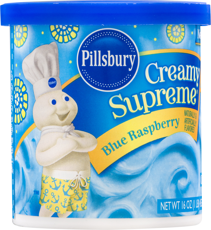 Pillsbury Creamy Supreme Frosting Blue Raspberry Pillsbury(51500555361 ...
