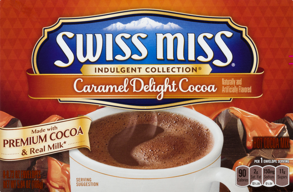 Swiss Miss Indulgent Collection Caramel Delight Cocoa Swiss Miss ...