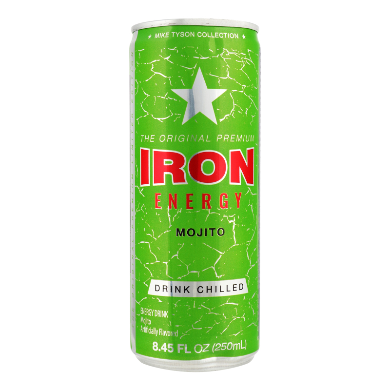 Напиток энергетический среднегазированный Mojito Iron ж/б 250мл Iron ...
