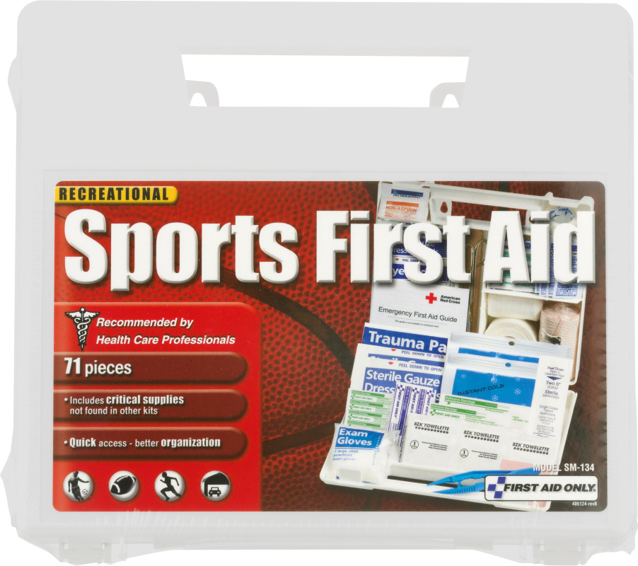 First Aid Only Recreational Sports First Aid Kit First Aid Only ...