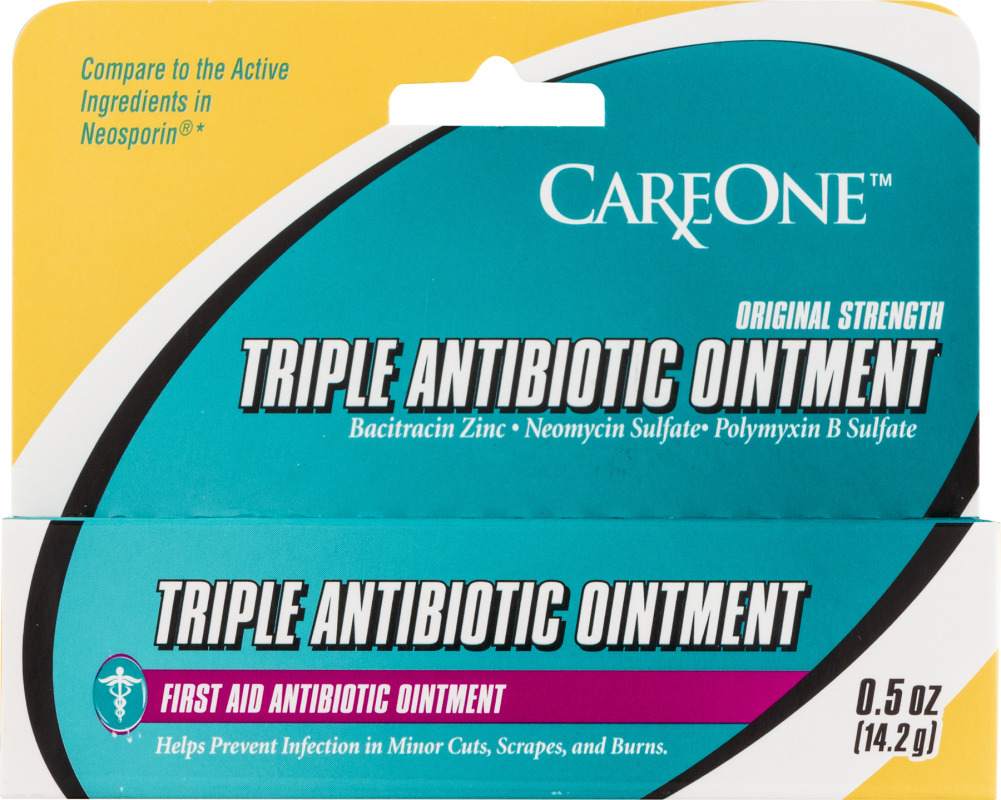 CareOne Triple Antibiotic Ointment Original Strength CareOne ...