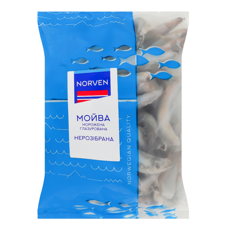 Мойва мороженная глазированная неразобранная Norven кг Norven: купить в ...
