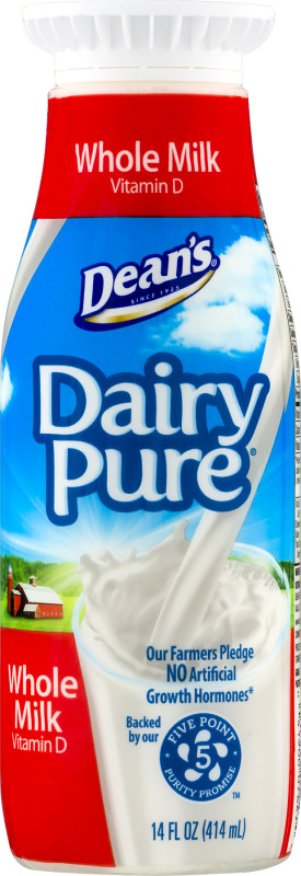 Dean's Dairy Pure Whole Milk Lehigh Valley Dairy Farms(41900076474 ...