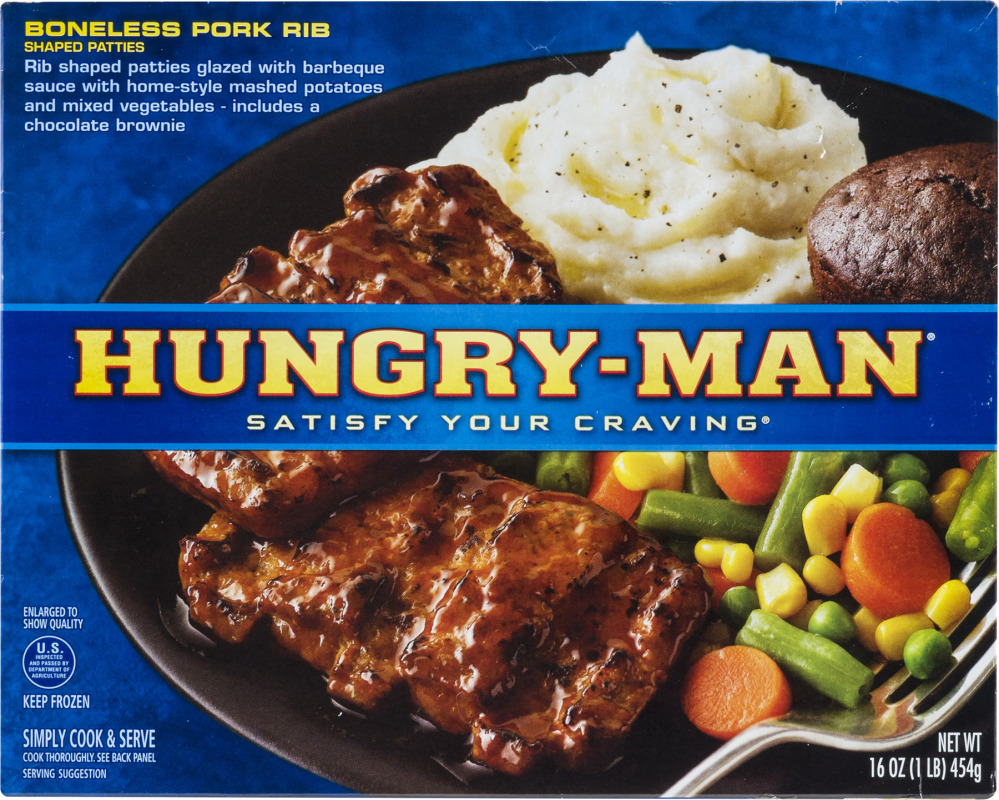 Hungry-Man Boneless Pork Rib Hungry-Man(51000062833): customers reviews ...