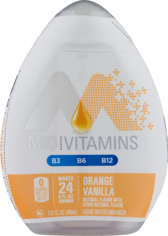 Mio Vitamins Liquid Water Enhancer Orange Vanilla Mio(43000006566 ...